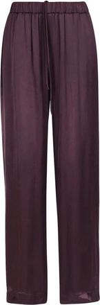 ottod'Ame Femme, V&ecirc;tements de nuit et de d&eacute;tente, Violet, Taille: 42 FR Arianna Satin Pantalons