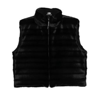 Balenciaga Ski Reversible Gilet - - Jackets - Damen - Schwarzk - M