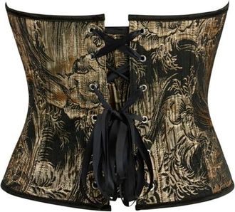 Generic Bustier Corset Top Femme Shapewear Tops Bandeau Corset Body Body Lace Up Court Style Corsets pour usage quotidien V&ecirc;tements dext&eacute;rieur Costumes de car