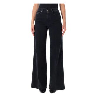 Diesel 1978 D-Akemi Flare Jeans - - Jeans - Damen - Schwarzk - W30 L32