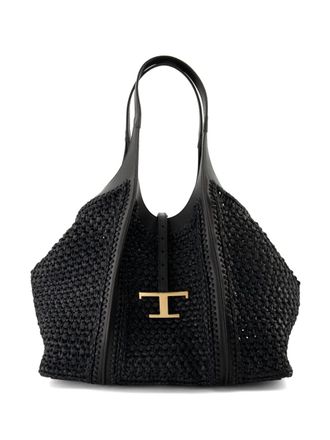 Tod's sac à main T Timeless médium - Noir