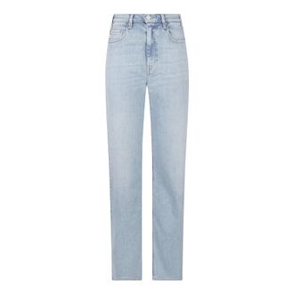 AG - Adriano Goldschmied Gerades Jeans - - Jeans - Damen - Blau - W28