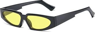 Generic Lunettes de soleil hip-hop pour hommes et pour femmes, décoration de pare-soleil dextérieur (couleur : G, taille : moyen) 2026, D, Taille unique