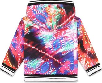 Dolce & Gabbana Zip Cotton Hoodie - Multicolor