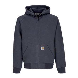Carhartt Work in Progress Schwarze Kapuzenjacke mit Rei&szlig;verschluss - - Sweatshirts & Hoodies - Herren - Schwarzk - XS