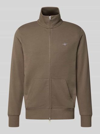 GANT Regular Fit Sweatjacke aus Baumwoll-Mix