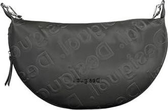 Desigual Bols_colorama Kuwait, Sac à bandoulière Femme, Noir, Einheitsgröße