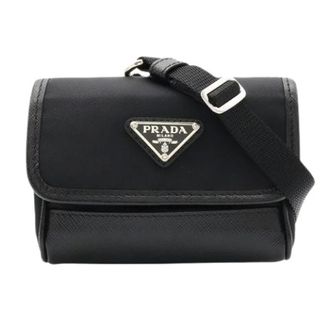 Prada Pre-owned Sac bandouli&egrave;re en nylon - Femme - Pre-owned - Noir - Taille: ONE Size