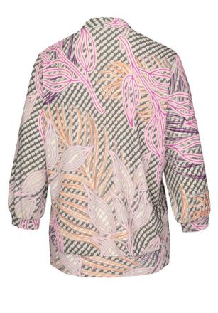 bianca Print-Shirt KAYLA in modischem Allover-Dessin in Pastellfarben