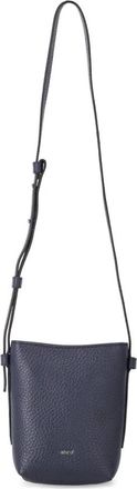 Abro Femme, Sacs, Bleu, Taille: ONE Size Élégant sac bandoulière en cuir