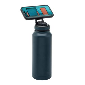 smash Doppelwandige magnetische Handyhalterung aus Edelstahl, Wasserflasche, 1 l, Marineblau