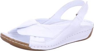 Andrea Conti Damen Sandalette, Sandale, wei&szlig;