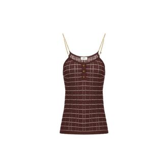 Elisabetta Franchi Damen, Oberteile, Braun, 2XLGr&ouml;&szlig;e