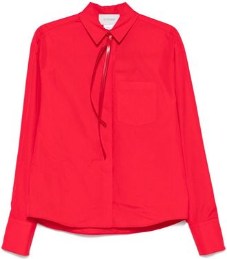 Sportmax Gesso Hemd - Rot