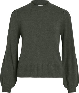 Vila Viril Turtle-Nk Balloon L/S Top - Noos