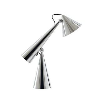 TOM DIXON Lampe de table Pose - Argent - ABS - Designer Tom Dixon