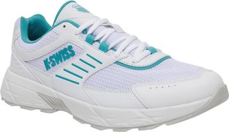 K-Swiss Damen FARIO M Sneaker, White/Turquoise, 38 EU