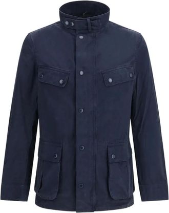 Barbour Homme, Vestes, Bleu, Taille: M Garment Dyed Duke Casual Jacket