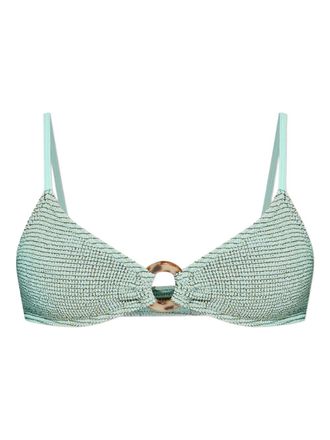 Bond-Eye Ring Lissio bikini top - Gr&uuml;n