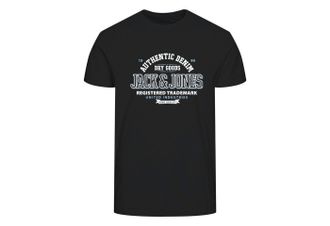 Jack & Jones T-Shirt Herren T-Shirt 6er Pack Baumwolle (Packung, 6er Pack)