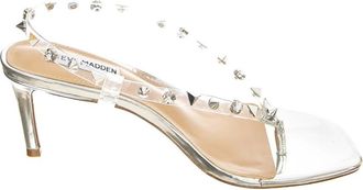 Steve Madden Femme, Chaussures, Gris, Taille: 40 EU Sandales &agrave; talons hauts