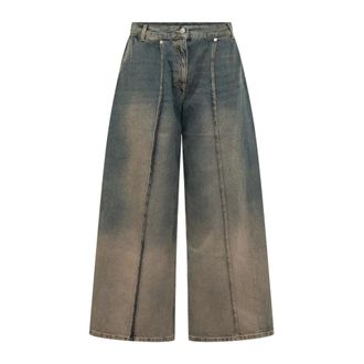 Palm Angels Damen, Jeans, Blau, W27Gr&ouml;&szlig;e