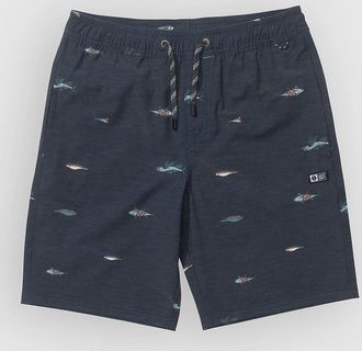 Salty Crew Crew Volley Kids Boardshort bleu