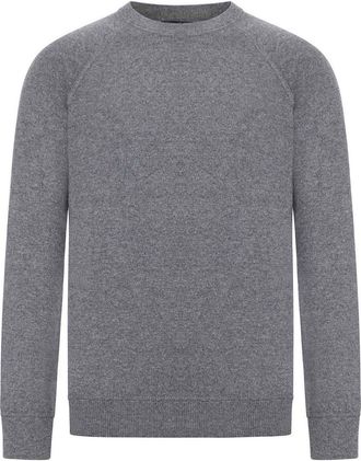 Gran Sasso Rundhalspullover - Grau