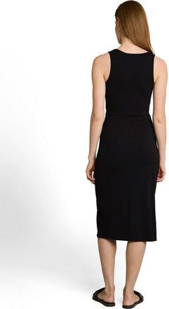 Tom Tailor Tr&auml;gerkleid &Auml;rmelloses Sommerkleid mit Schlitz