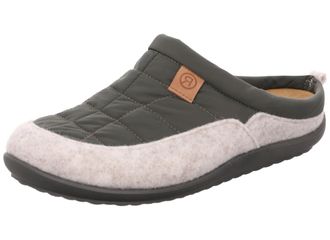 Rohde Damen Pantoffel Hausschuh Filz herausnehmbare Einlagen Perugia 2022, Gr&ouml;&szlig;e:40 EU, Farbe:Gr&uuml;n