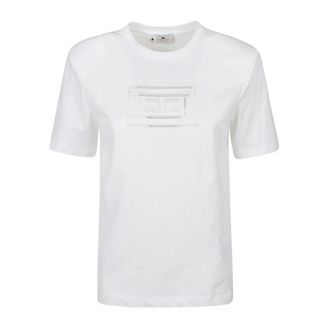 Elisabetta Franchi Damen, Oberteile, Wei&szlig;, SGr&ouml;&szlig;e