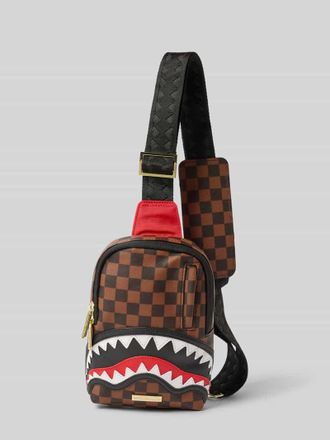 Sprayground Handtasche im Allover-Look Modell SAWTOOTH SHARKS IN PARIS