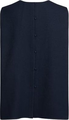 Le 17 Septembre Blouse &eacute;vas&eacute;e boutonn&eacute;e &agrave; larri&egrave;re
