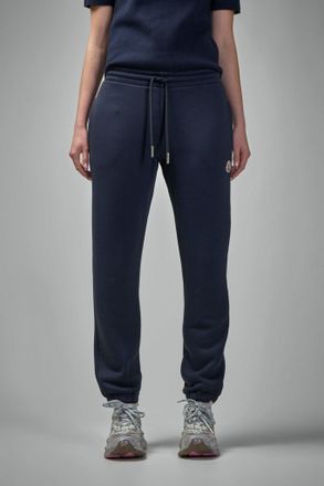 Moncler Logo Patch Cotton Track Pants