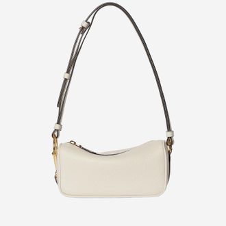 Gucci Womens Shoulder Bag Half Horsebit Ivory Leather