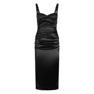 Dolce & Gabbana Damen, Kleider, Schwarzk, XLGr&ouml;&szlig;e