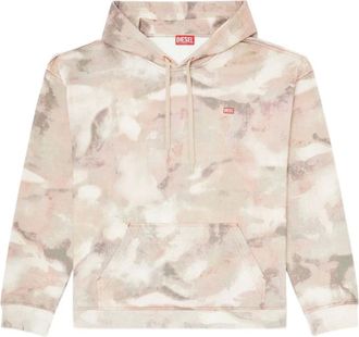 Diesel Homme, Sweatshirts et sweats &agrave; capuche, Beige, Taille: XL S-Boxt Sweat &agrave; capuche