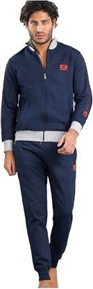 Lotto Combinaison pour homme en molleton pour homme - Combinaison de sport pour homme - Combinaison de sport pour homme - Combinaison pour homme en coton mo