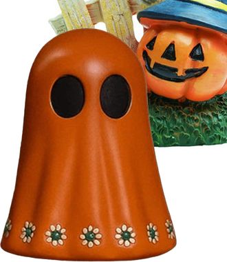 Generic Geisterstatue mit Sammelfigur | Statue Dekorationen Halloween für Tischablage Wohnung Wohnzimmer Küche Büro Party Herbst