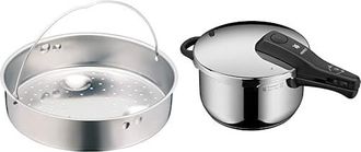 WMF Perfect Schnellkochtopf Induktion 4,5l, Dampfkochtopf & Schnellkochtopf-Zubeh&ouml;r, Dampfer-Einsatz gelocht, 5,8 cm, f&uuml;r Schnellkocht&ouml;pfe 3,0-8,5l, Croma
