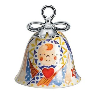 Alessi MW40 1 D&eacute;coration de Sapin Porcelaine Multicolore 7,20 x 7,20 x 8,50 cm