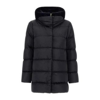 Herno A-Linien-Daunenmantel - - Coats - Damen - Schwarzk - 2XL
