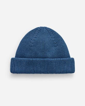 Arket Beanie In Indigo -Blau