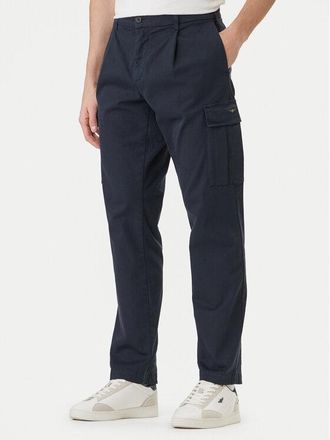 Aeronautica Aeronautica Militare Stoffhose 261PA1718UCT04331 Dunkelblau Regular Fit