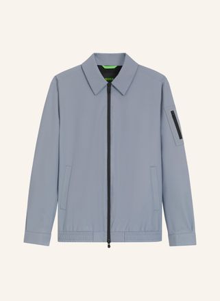 HUGO BOSS Jacke Ow_Union Coach Jt Regular Fit grau