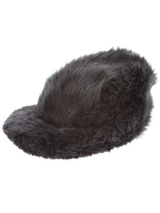 Junya Watanabe faux fur hat - Noir