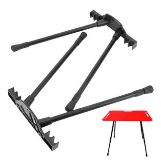 Generic Tischbeine Au&szlig;en, Tischbeine - M&ouml;belf&uuml;&szlig;e Campingtischbeine Robuste Schreibtischf&uuml;&szlig;e,Klappbare Esstischbeine Metall Schreibtischbeine Sofa-Klapptische