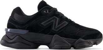 New Balance Unisex 9060 in Schwarz/Grau, Wildleder/Mesh, Gr&ouml;&szlig;e 37.5
