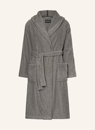 Marc O'Polo Marc Opolo Herren-Bademantel Mit Kapuze grau