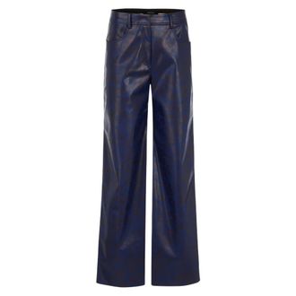 Marc Cain Kunstlederhose Warri - - Trousers - Damen - Blau - M
